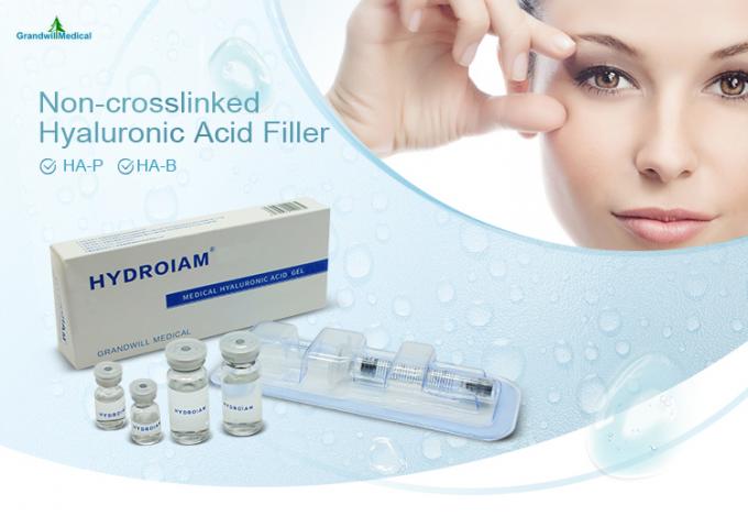 2ml Non Cross Linked HA Dermal Filler Hyaluronic Acid Filler Injection 2ml Non Cross Linked HA Dermal Filler Hyaluronic Acid Filler Injection