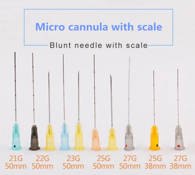 Lastic Surgery Cosmetic Cannula Sterile 21G Blunt Tip Needle